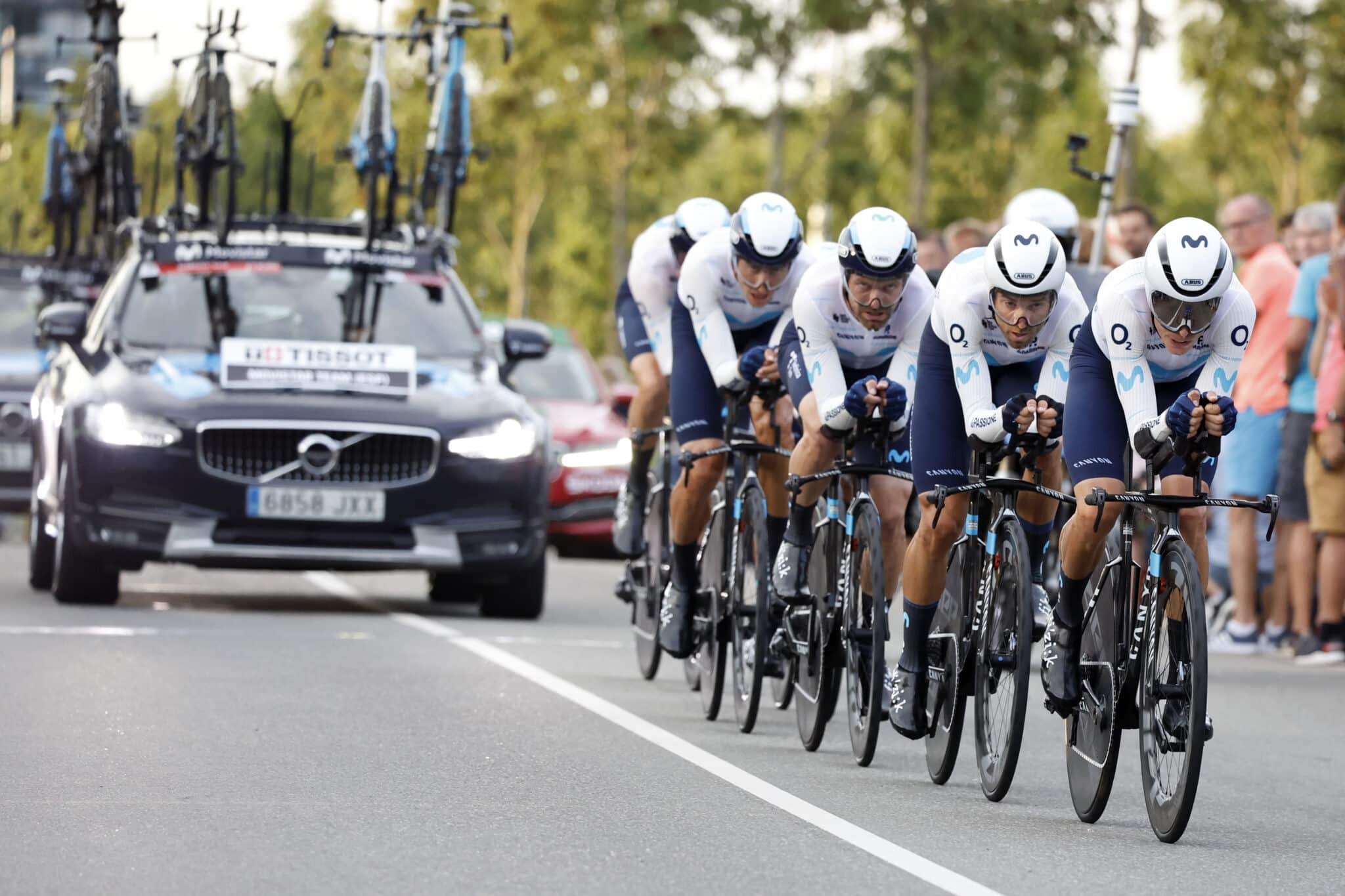 Movistar Team prolonge sa collaboration avec ABUS - velopack.