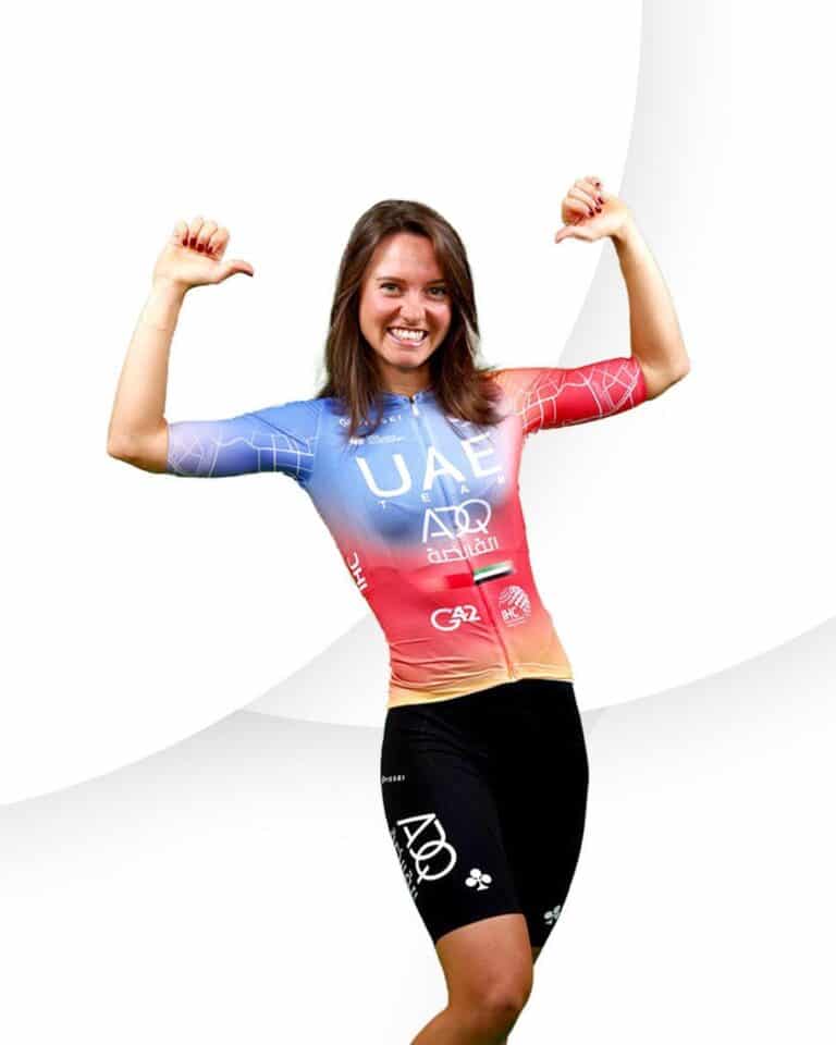 Team UAE ADQ, le maillot 2023 avec Pissei - velopack