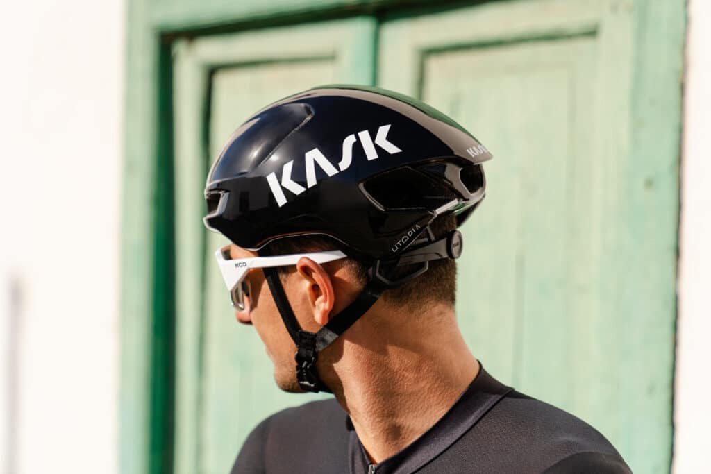 Kask expose une mise à jour du casque Utopia - velopack.