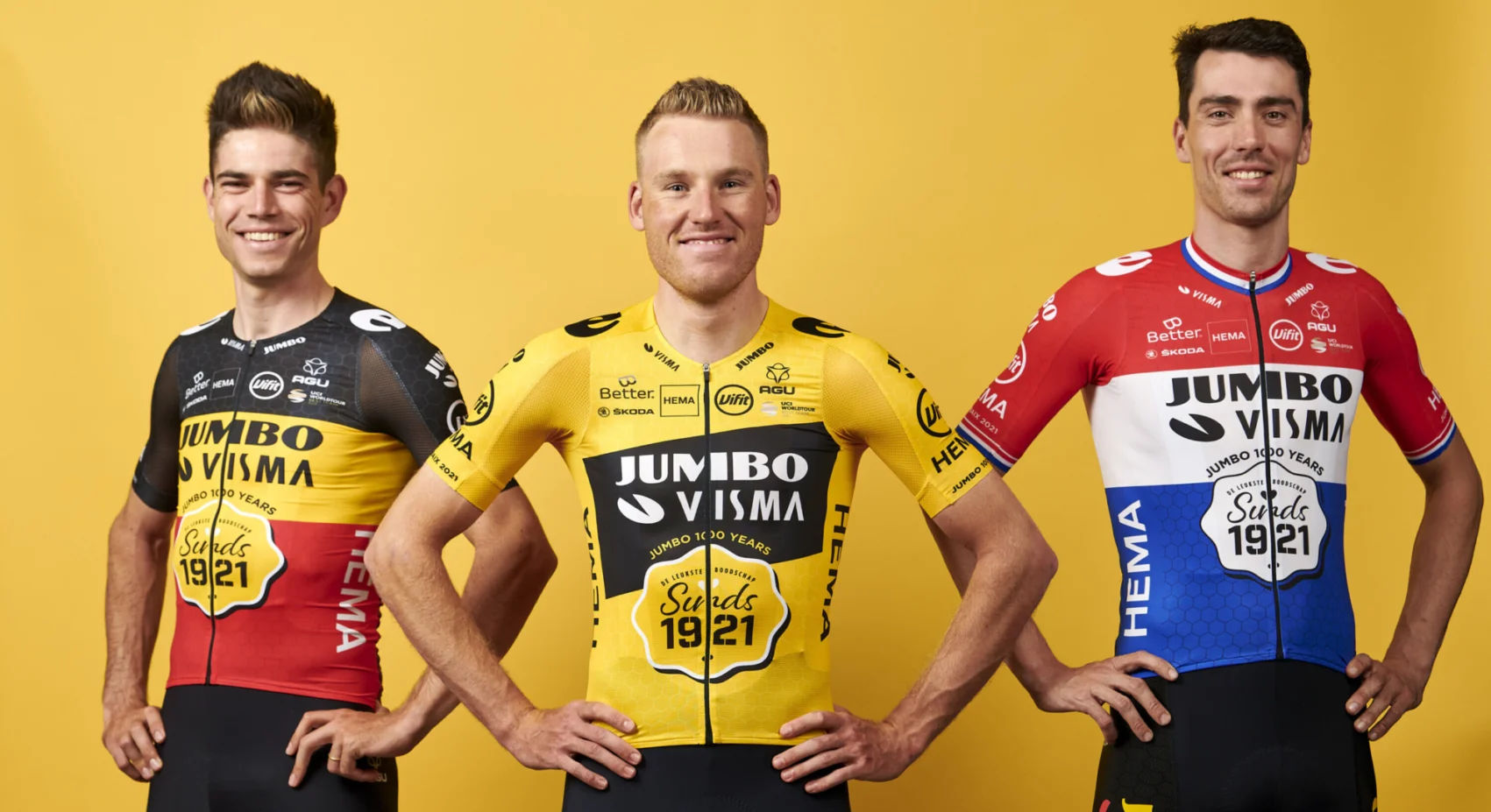 Paris Roubaix : quand Jumbo Visma roulait avec un maillot inédit