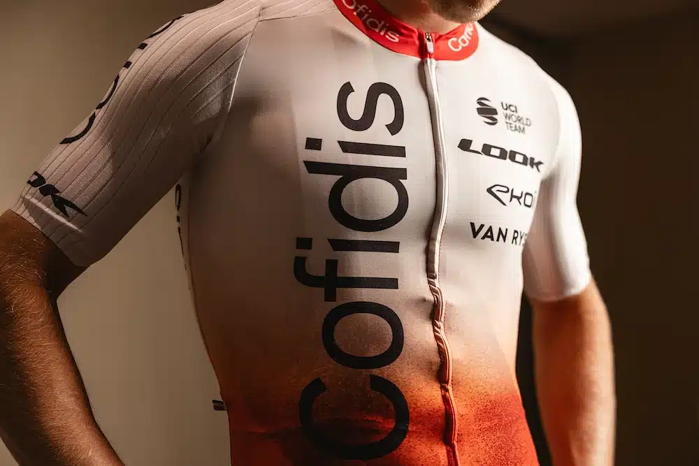 Le maillot de la Team Cofidis en édition Tour de France