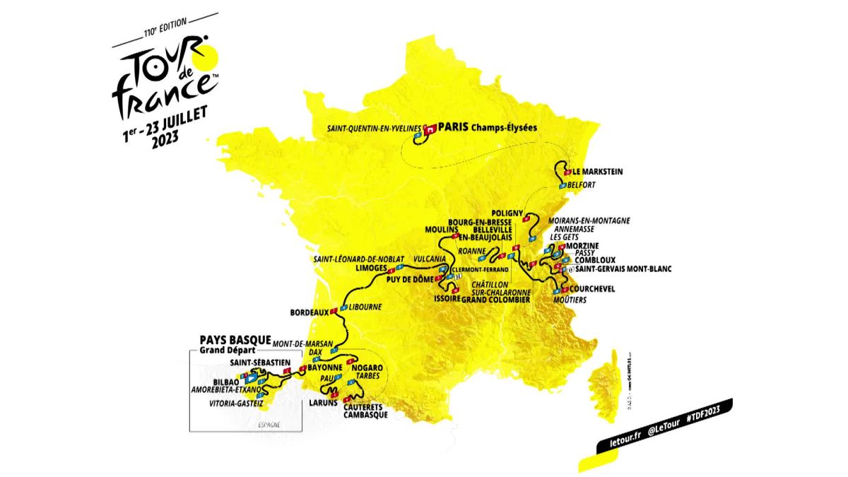 Tour de France : ce qu'il faut savoir avant le début du Tour 2023