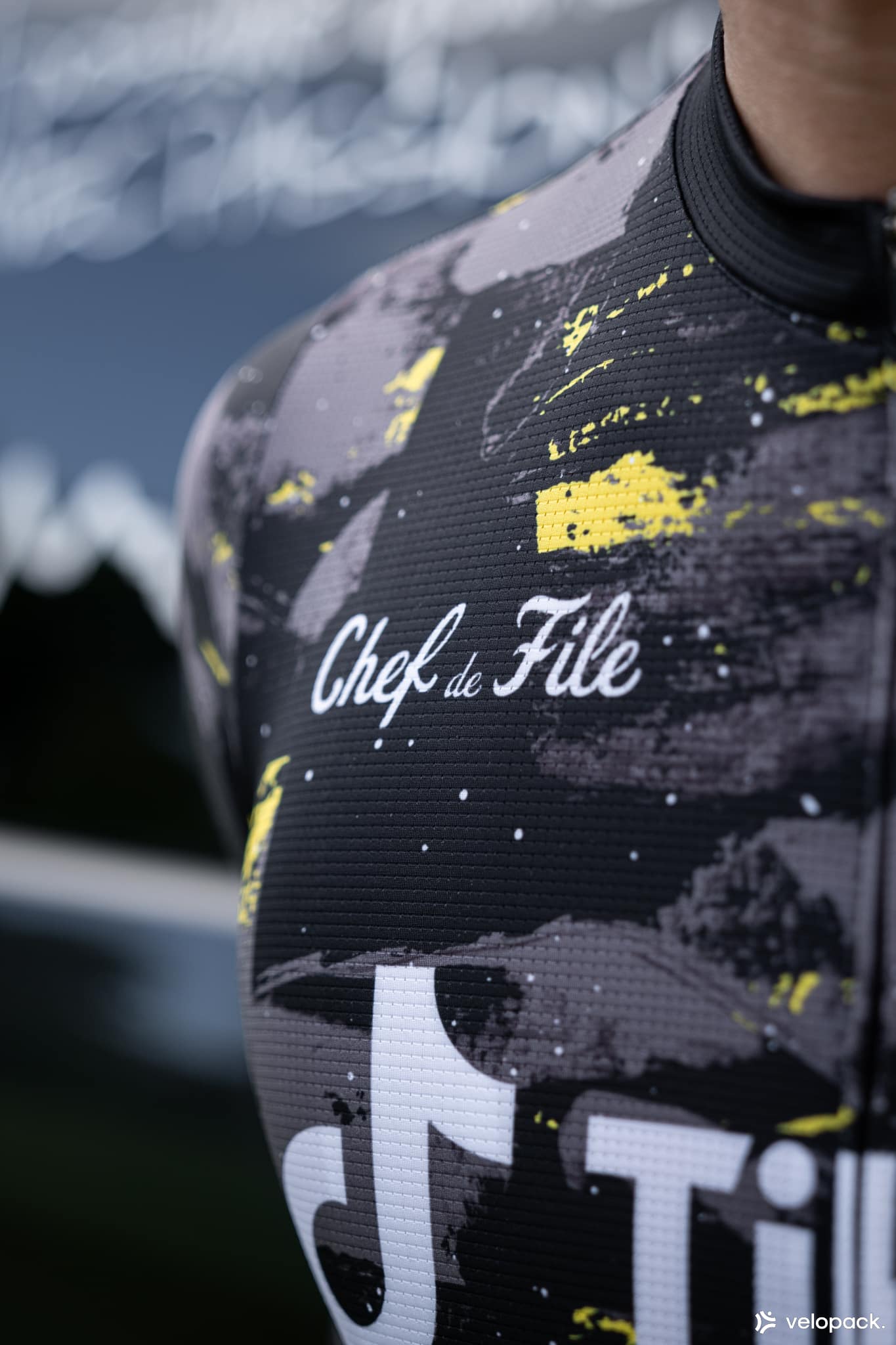 Étape du Tour : Chef de File au soutien du collectif velopack