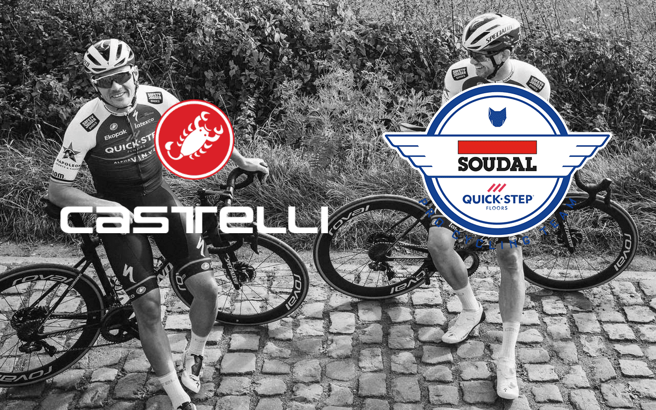 Castelli équipementier de la Soudal Quick Step pour 2 ans de plus