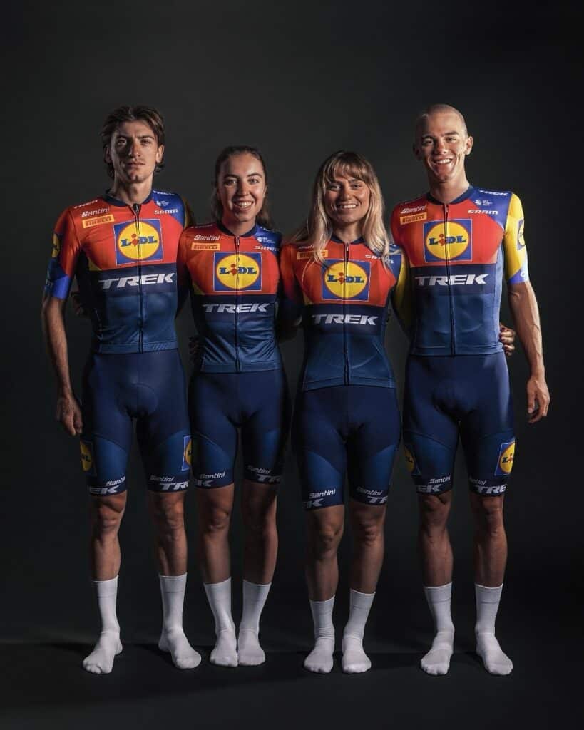 Lidl Trek : Un maillot 2025 légèrement différent de 2024