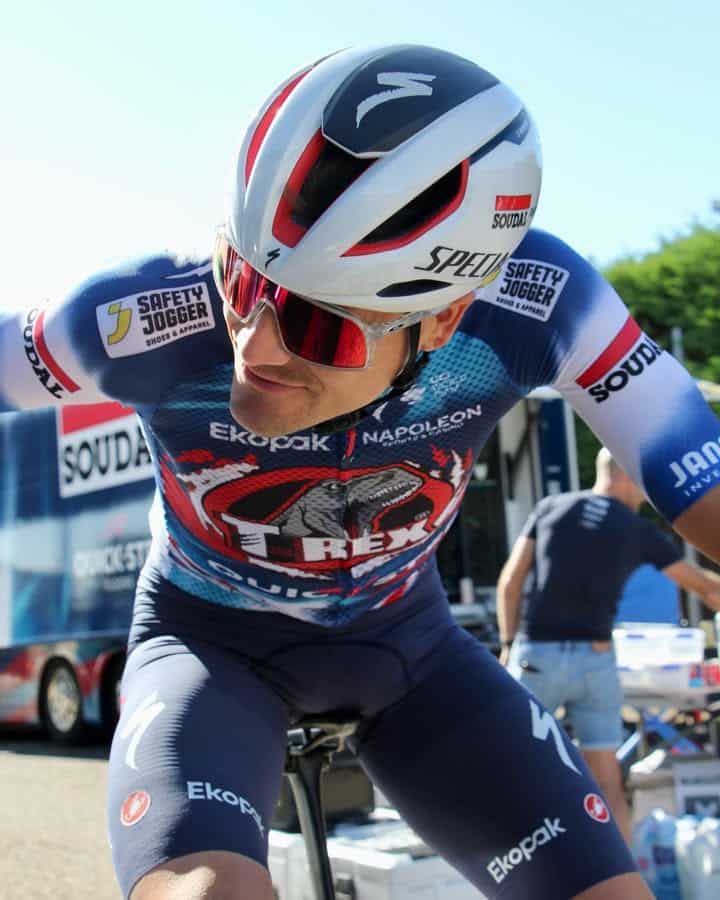 Vuelta : Pourquoi un T-Rex sur le maillot de la Soudal Quick-Step