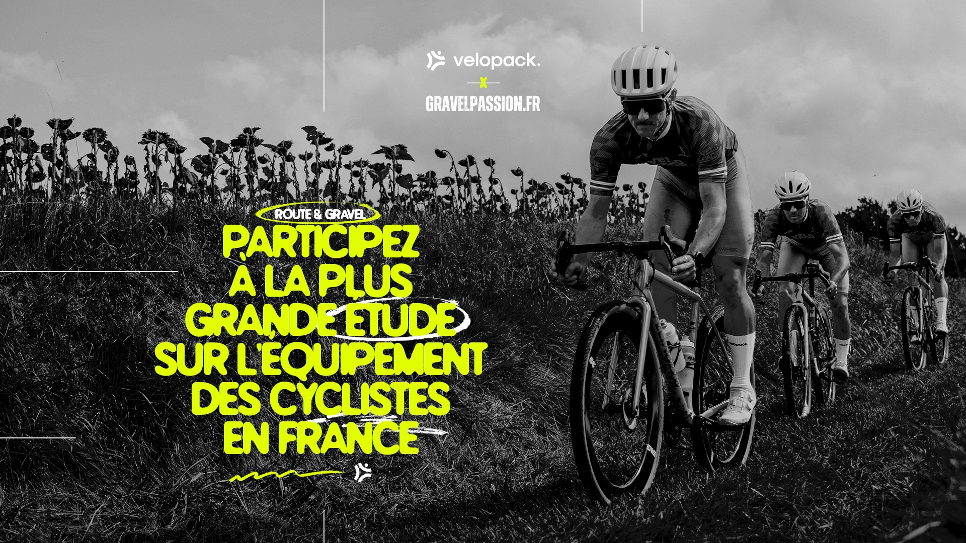 La plus grande étude sur l’équipement des cyclistes en France